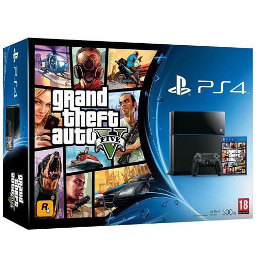 PS4 500 GB + GTA V - Consola - Los mejores precios | Fnac